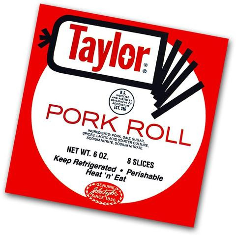 Taylor Ham Pork Roll Sticker 3" x 3" - Jersey4Sure