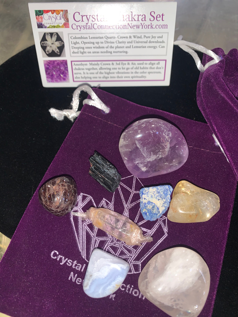 Crystal Connection Chakra Set - Crystal Connection New York inc