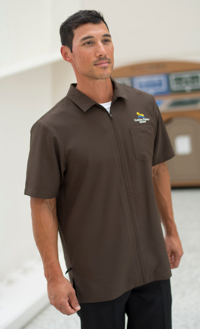 Men's Cleaning Services Staff Uniform Shirt | WaitStuff Uniforms