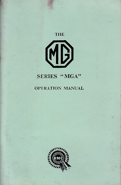 The MG Series MGA Operation Manual (1st Edition)
