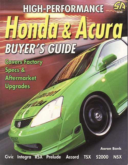 High-Performance Honda & Acura Buyer's Guide