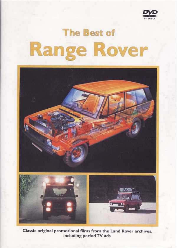 The Best of Range Rover DVD