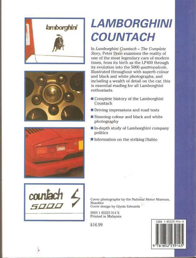 Lamborghini Countach: The Complete Story