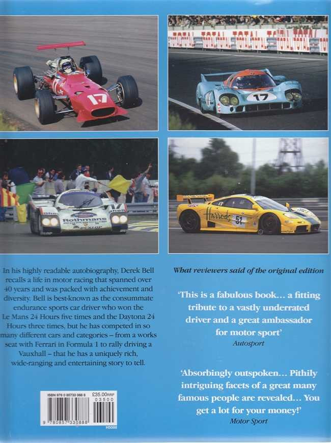 Derek Bell My Racing Life