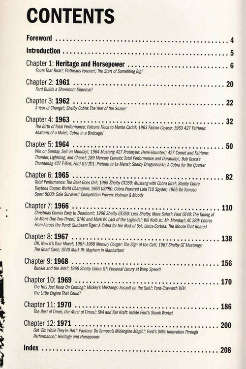 Ford Total Performance: Ford's Legendary High-Performance Street and ...