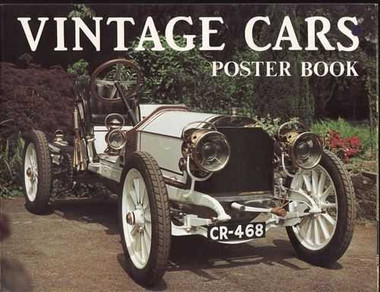 Vintage Cars Poster Book