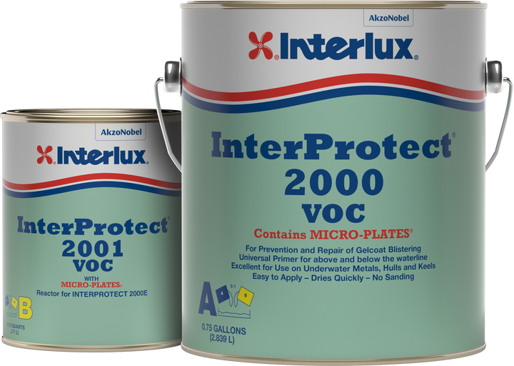 Interlux InterProtect 2000E Kit- Gray- Gallon Y2000VOCKIT/1