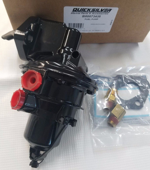 OEM Quicksilver/Mercury 4-Cylinder Fuel Pump 8M0073435