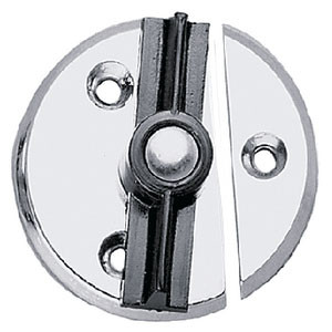Perko Door Button with O Spring 1217Dp0Chr - PowerBoatSupply.com by ...