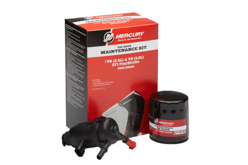 OEM Mercury 100 Hour Maintenance Kit 175-300 HP V6 3.4L and V8 4.6L ...