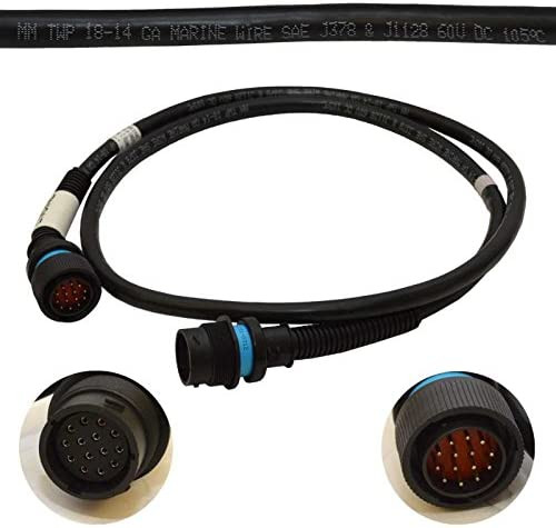 Mercury / Quicksilver 14 Pin Data Harness Extension (6 Ft.) 84 ...