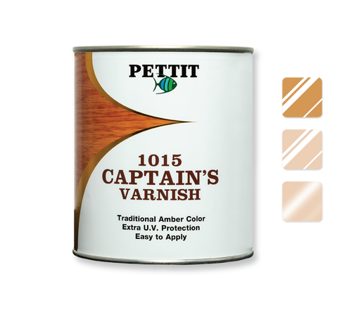 Pettit Captain's Varnish 1015 V-975 2067 Marine Wood Varnish