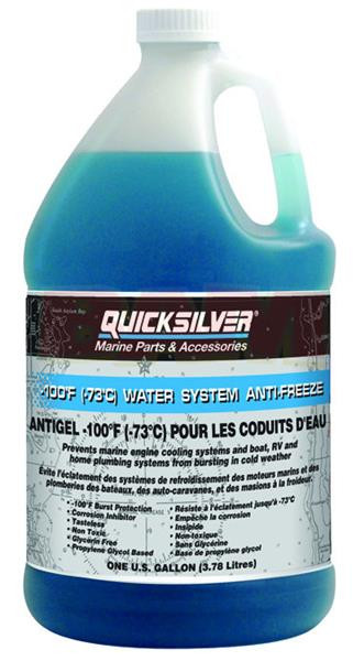 OEM Mercury / Quicksilver -100 Non Toxic Premium Blue Anti Freeze 92 ...
