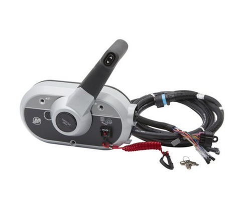 Quicksilver 8M0176287 Side Mount Mechanical Remote Control, 15' Harness ...