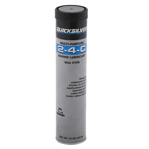 Quicksilver Marine 24C Grease 2-4-C 14oz 8M0190469 - PowerBoatSupply ...