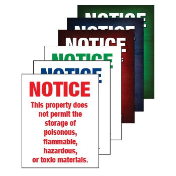 No Hazardous Materials Sign - Signquick