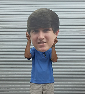 Big Head Cutout Sign - Signquick