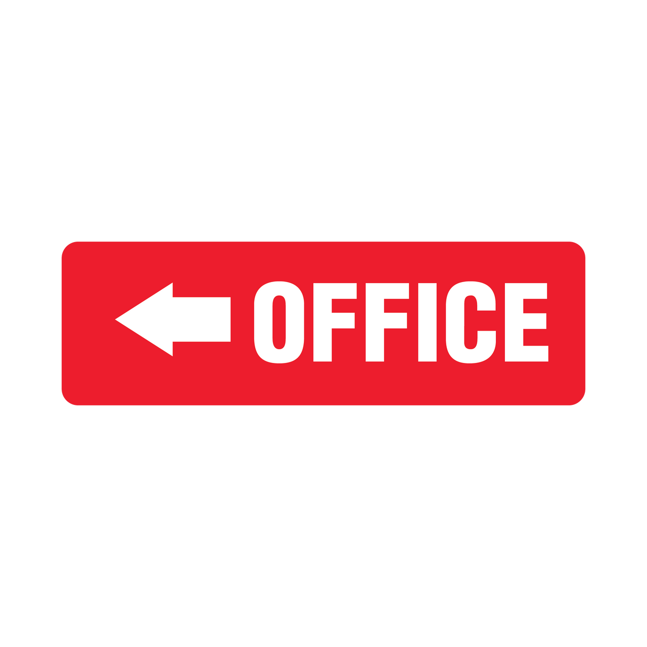 Office Arrow Sign - left - Signquick