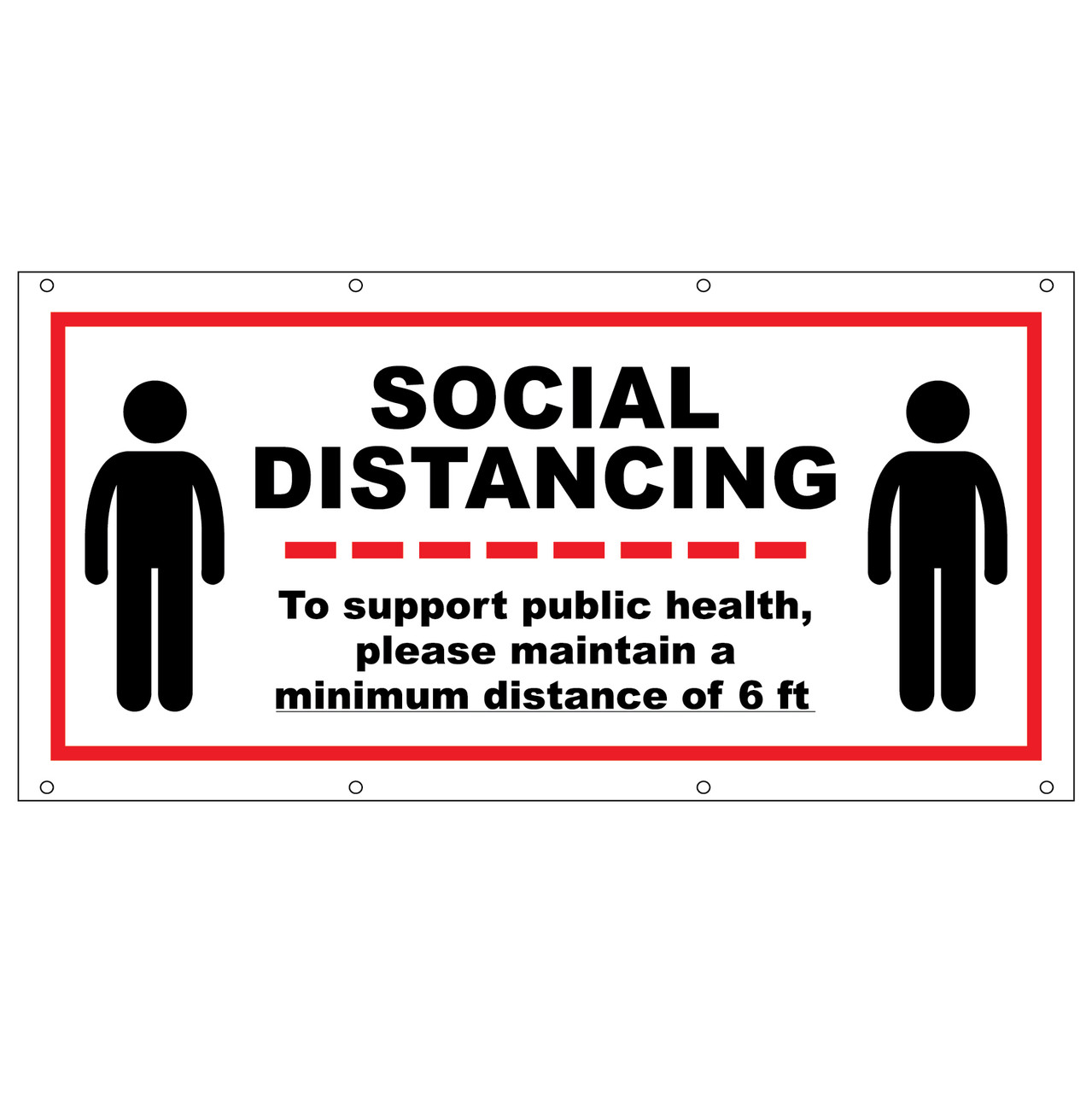 Social Distancing Banners - Signquick