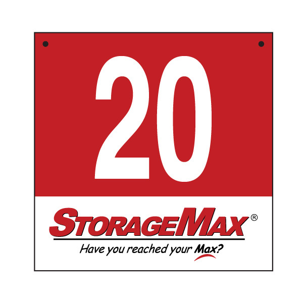 Open Parking Numbers - StorageMax - Signquick