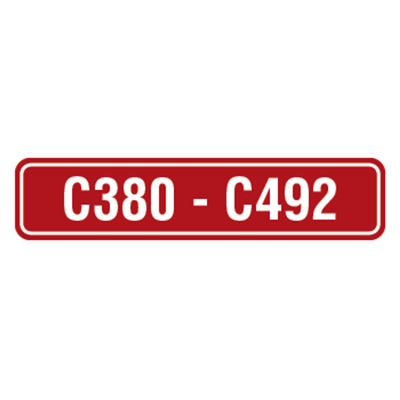 Devon Hallway Marker Plaques - Signquick