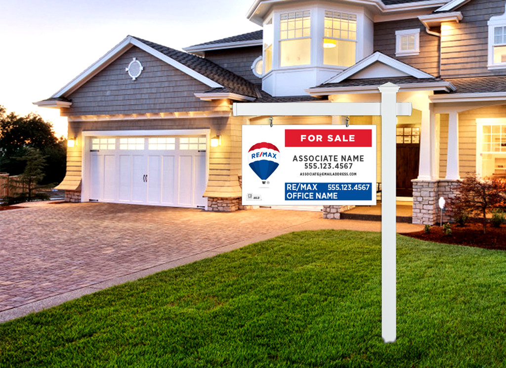 Real Estate Signs - Colonial Frame Posts - Signquick