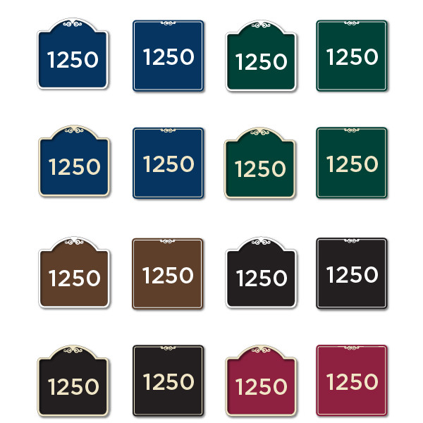 Apartment Door Number Signs - Signquick