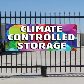 Self Storage Signs and Banners - Self Storage Banners - Balloons ...
