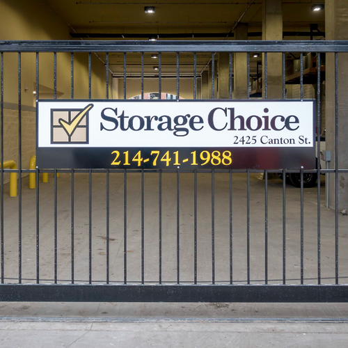 Self Storage Gate Signs - Signquick