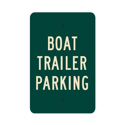 Boat Trailer Parking Sign - Signquick