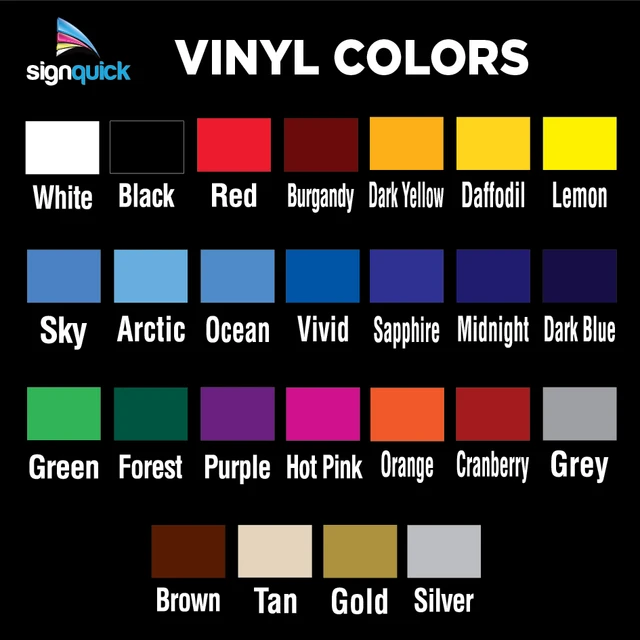 Self Storage Unit and Door Number Decals - Signquick