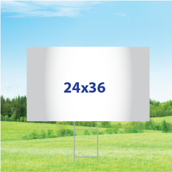 Signs - Yard Signs - Yard Signs - Single Sided - Signquick
