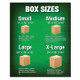 Box Sizes Sign - Signquick
