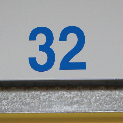 Self Storage Unit and Door Number Decals - Signquick