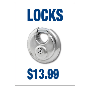 Locks Sign - Signquick