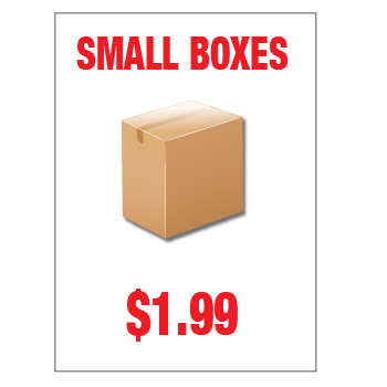 Small Boxes Sign - Signquick