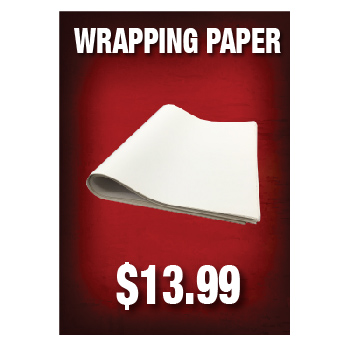 Wrapping Paper Sign - Signquick
