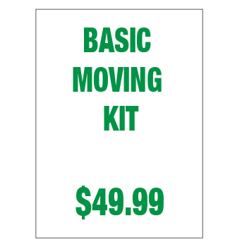 Basic Moving Kit Sign - Signquick