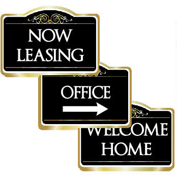 2 Sided Bandit Signs that bring more traffic to your Apartments. Order ...