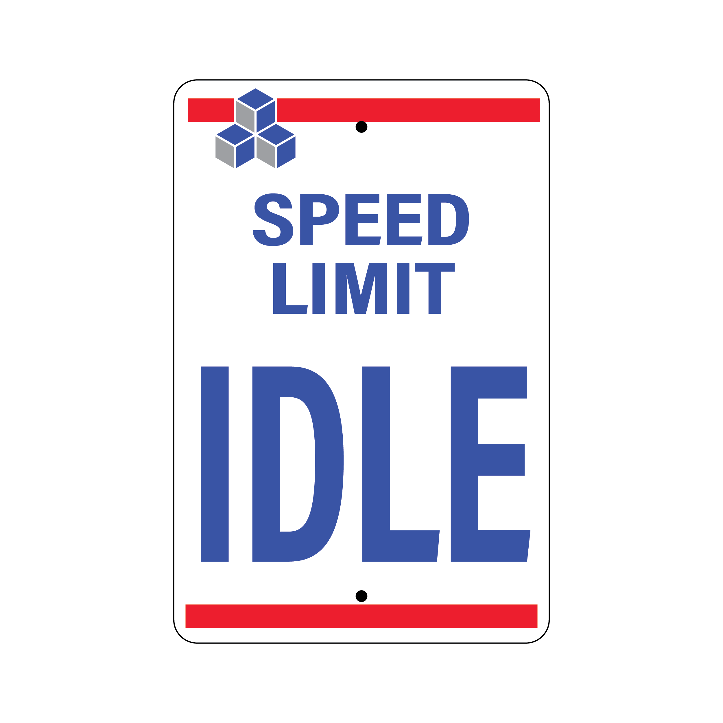 Speed Limit & Idle Sign - Devon - Signquick