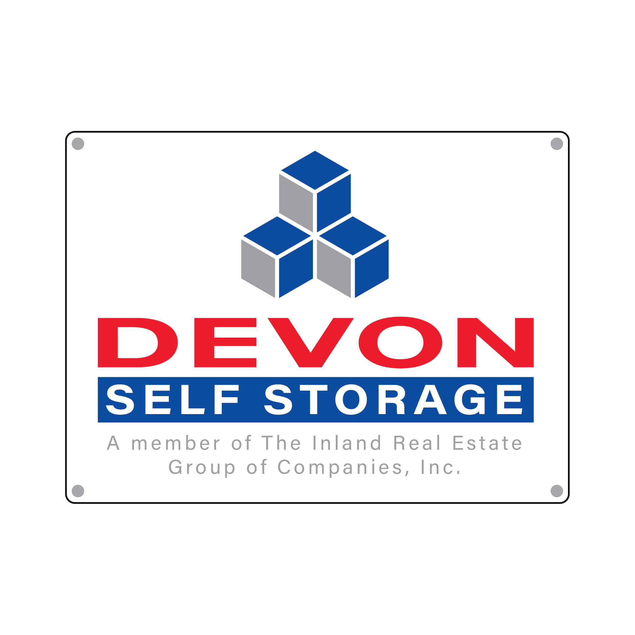 31" x 41" Office Logo Sign - Devon - Signquick