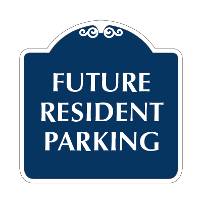 Future Resident Parking Sign 18" x 18" - Signquick