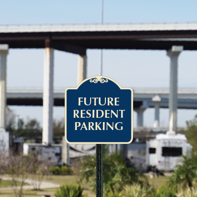 Future Resident Parking Sign 18" x 18" - Signquick