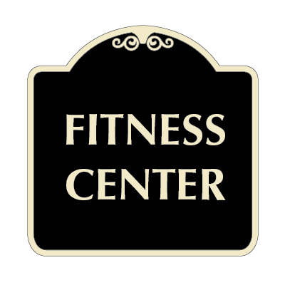 Fitness Center Sign 18" x 18" - Signquick