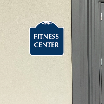 Fitness Center Sign 18" x 18" - Signquick
