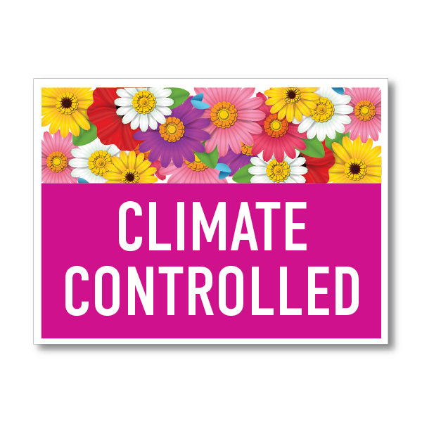 Colorful Bouquet Self Storage Yard Signs - Signquick