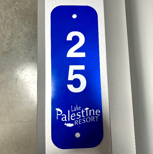 RV Park Heavy Duty Reflective Mini Site Signs - 3" x 8" - Signquick