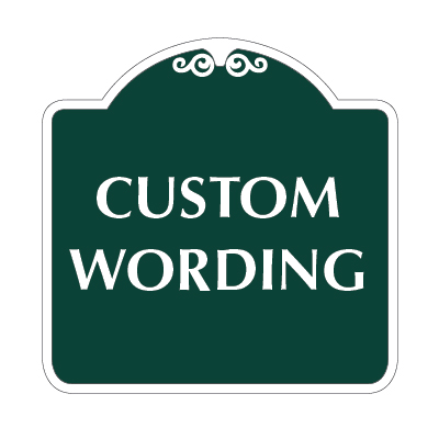 Custom Wording Sign 23" x 23" - Signquick