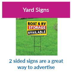 Self Storage Signs and Banners - Page 1 - Signquick