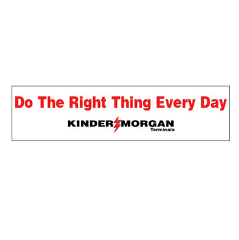 Do The Right Thing Everyday Banner - 2' x 8' - Signquick